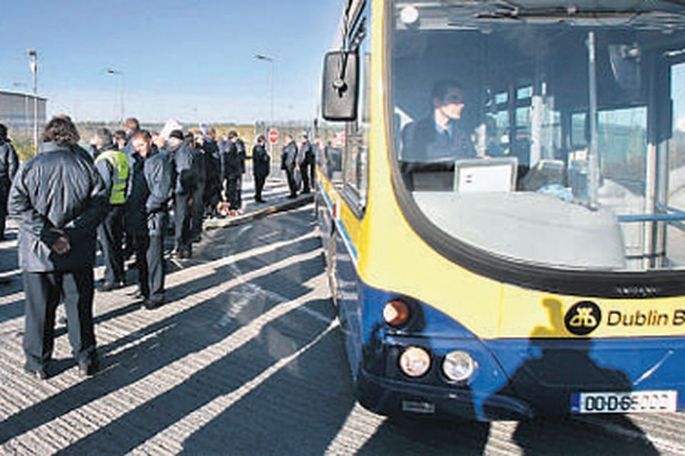 Bus strike goes on but only one depot to be picket target | Irish ...