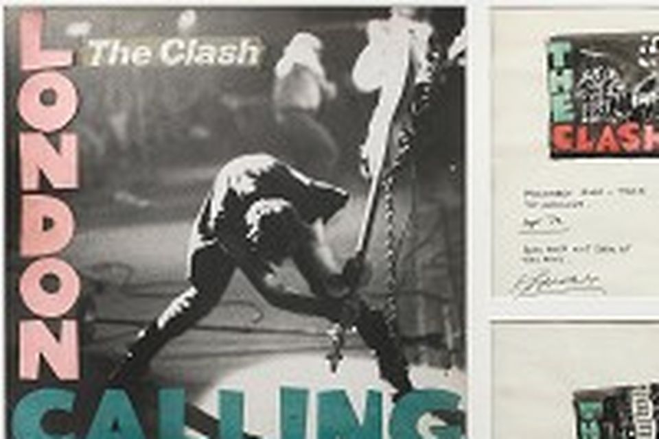 Clash album artwork to be auctioned | Irish Independent