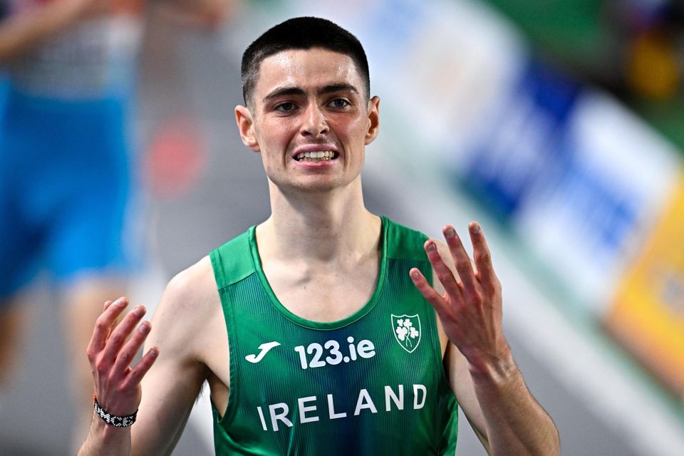 Darragh McElhinney comes up just short at European Indoors after taking ...
