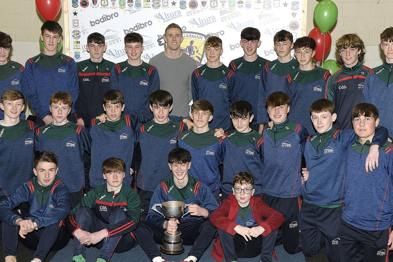 Football star Paul Mannion joins Gorey sport stars for medal ...