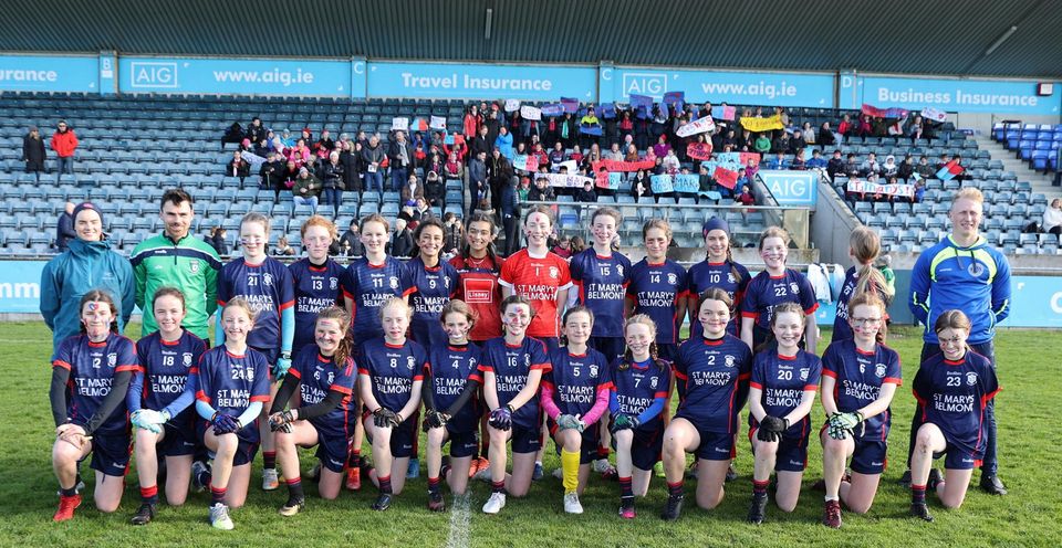 St Mary’s Donnybrook deliver the goods as they see off Scoil Thomáis ...