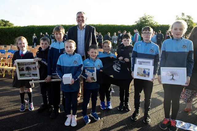 Hundreds gather at school as Kilkenny principal retires after 23 years ...