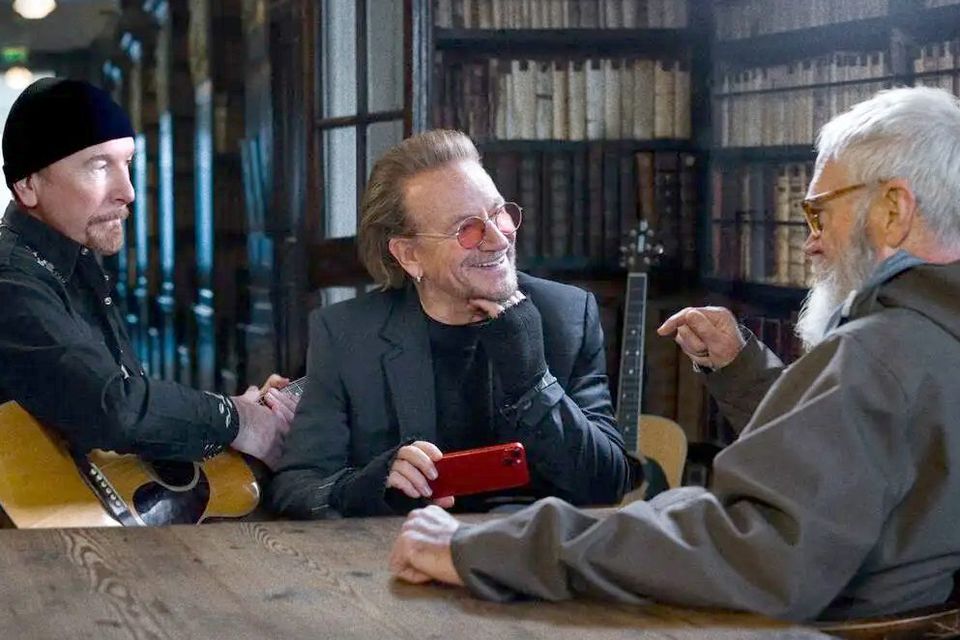Bono told Letterman: ‘We were in the midst of the Troubles.’ What, in ...