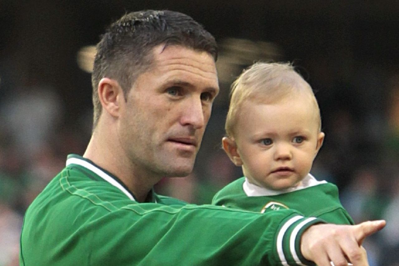 'He didn't have the baby, did he? Unless Robbie Keane is breastfeeding ...