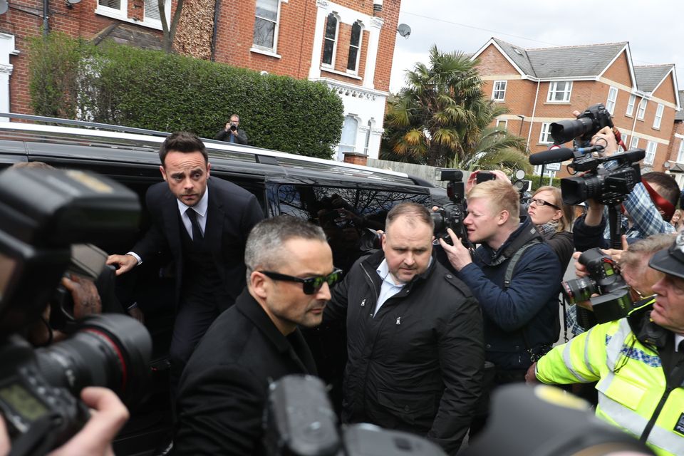 Ant McPartlin pleads guilty to drink-driving after collision with two ...