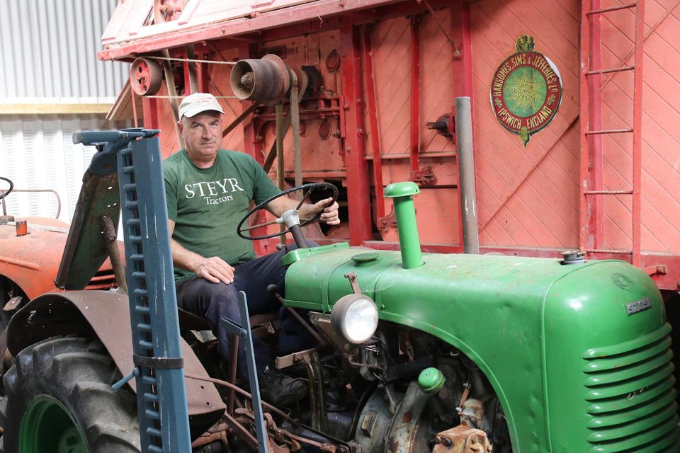 Why this Galway farmer owns 11 vintage Steyr tractors he restored ...