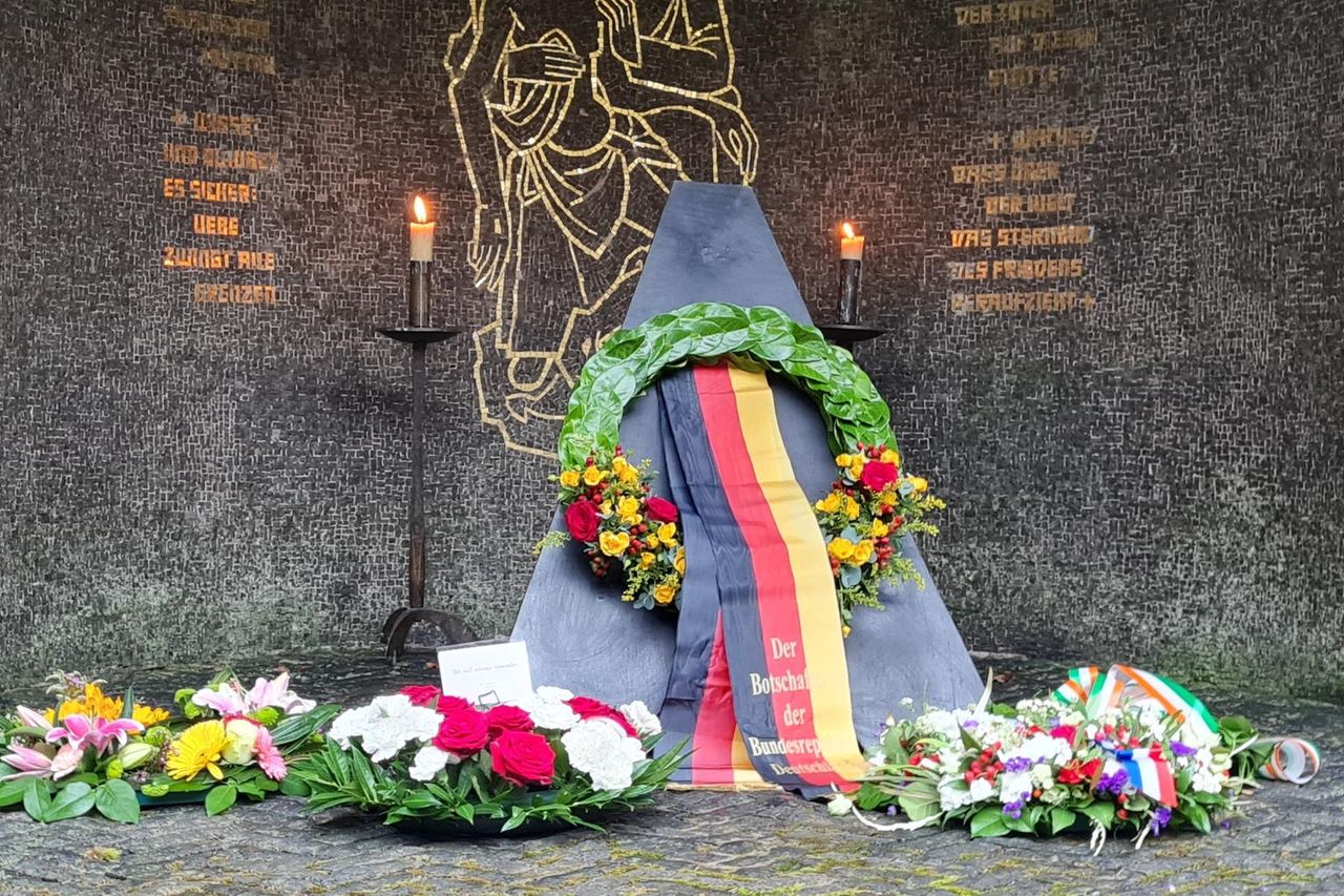 German Remembrance Day is celebrated at Glencree in Wicklow ...