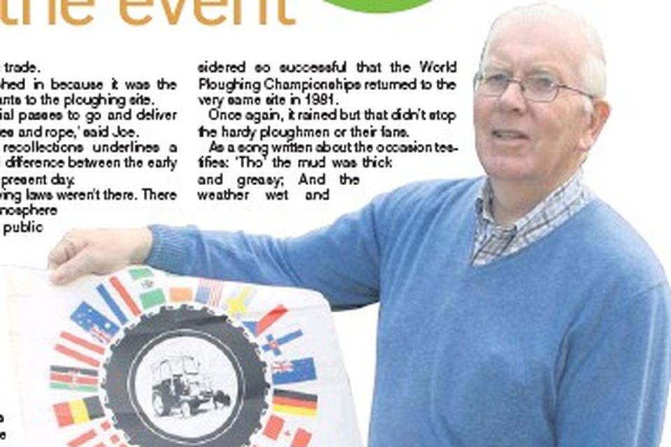 Joe Wallace recalls the event | Independent.ie