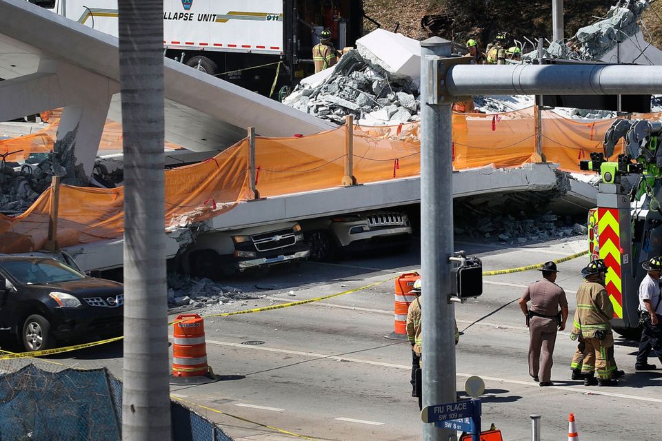 Ten feared dead after bridge 'built in six hours' collapses | Irish ...