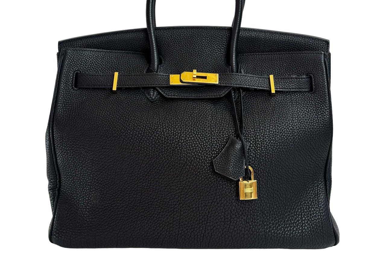 In the salerooms: an Hermès black Togo Birkin handbag and a 19th ...