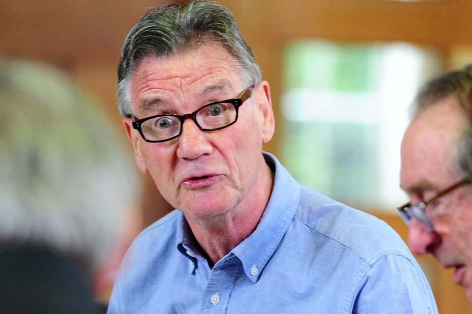 Michael Palin ’emotional’ as he reunites with Ukrainian he first met 30 ...