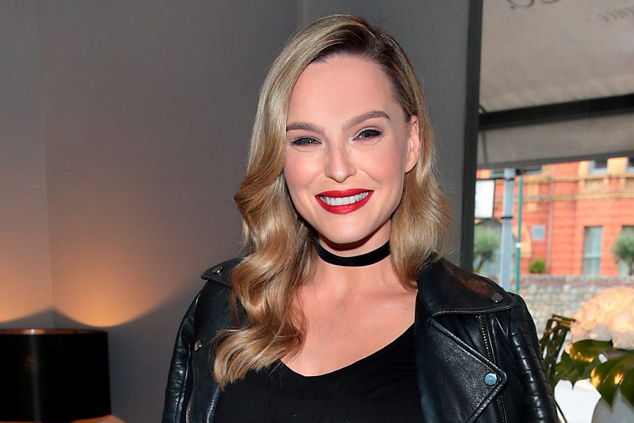 Model mum-to-be Sarah Morrissey may have just had the prettiest ever ...