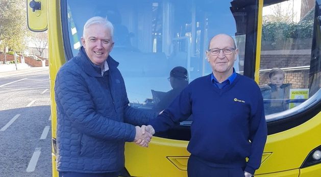 Bray bus driver Brendan O’Brien signs off after 40 years at the wheel ...