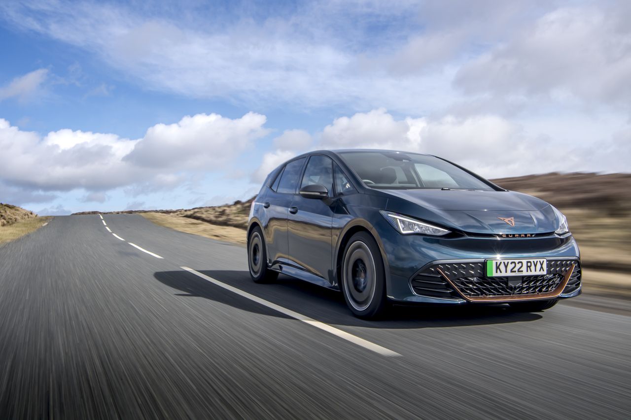 Review: Cupra’s Born is pricey but offers a distinctive exterior, roomy ...
