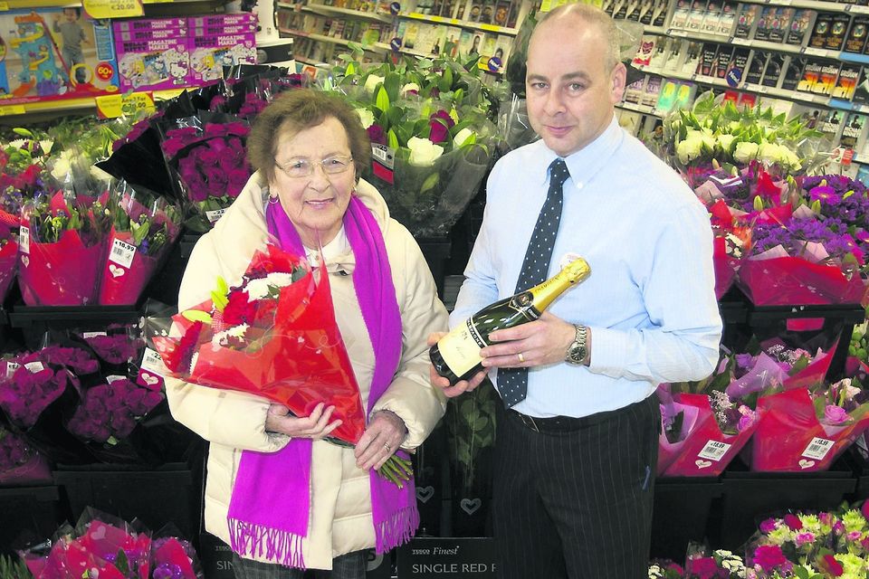 Couple married over 60 years win Tesco Valentine's hamper | Independent.ie