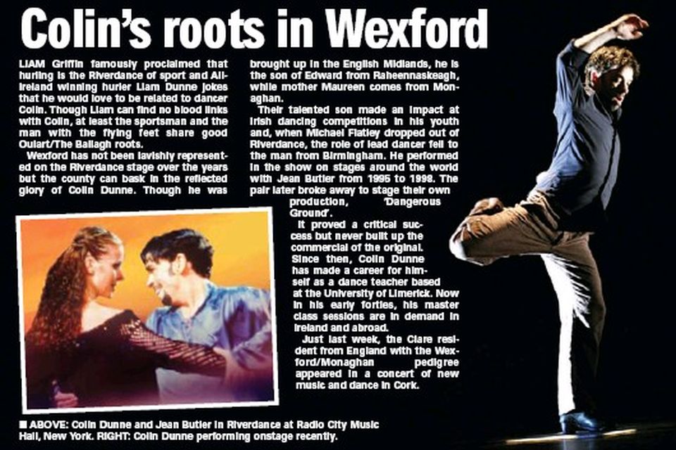 Colin's roots in Wexford | Irish Independent