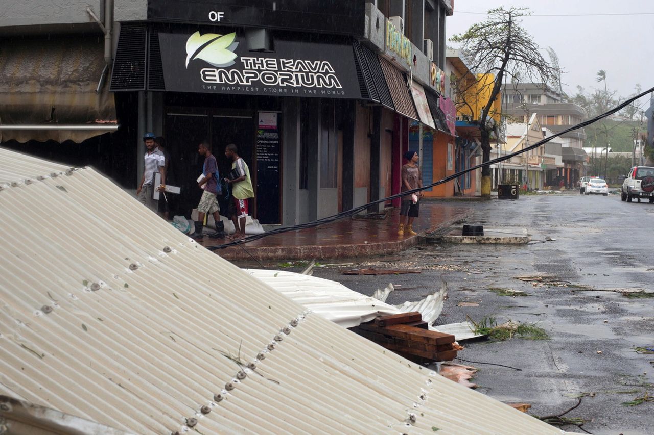 In pictures: The devastating aftermath following huge Pacific cylone ...