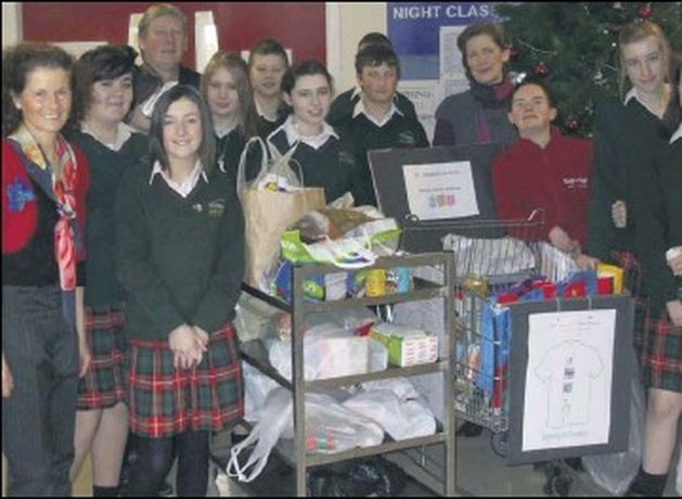 Gorey CS students help out local SVdP | Irish Independent