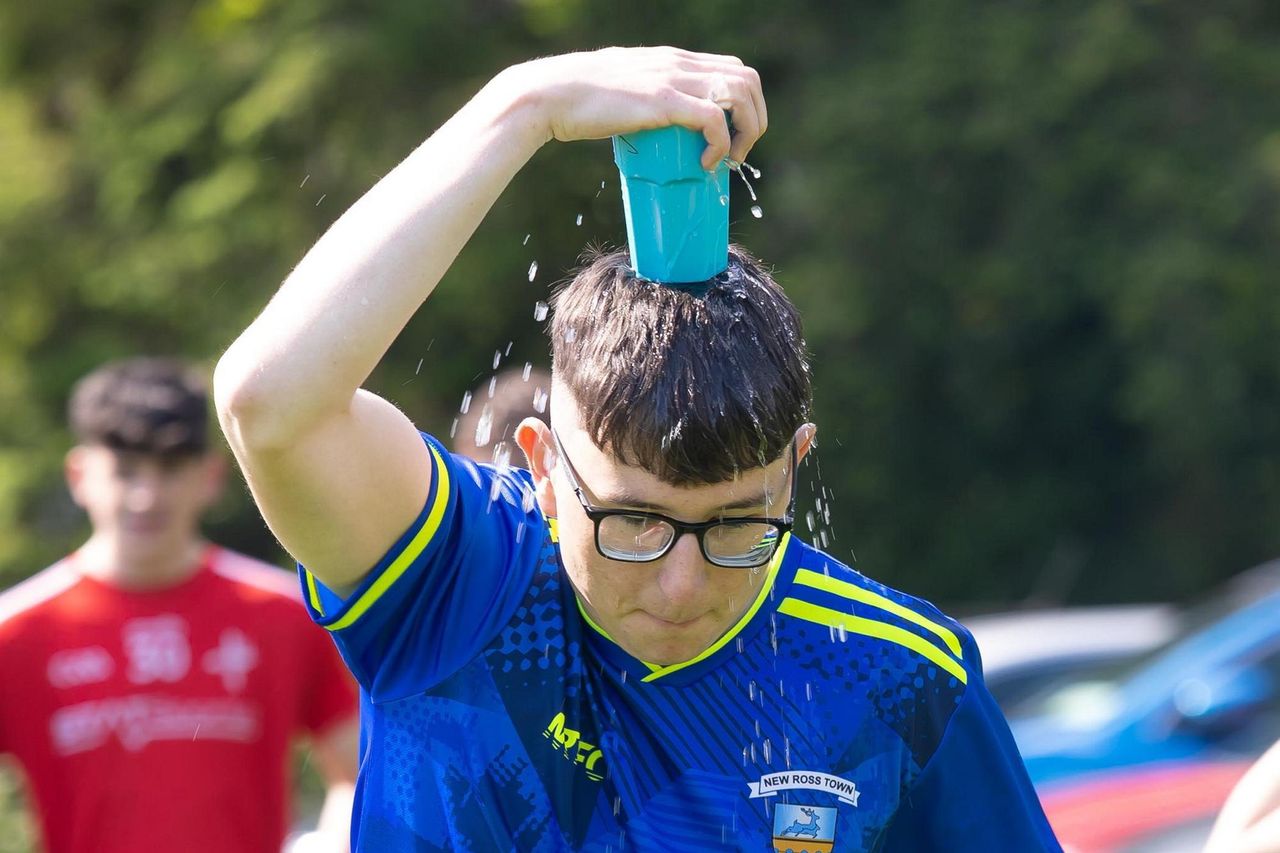 Pictures show students taking part in their school’s sports day in New ...