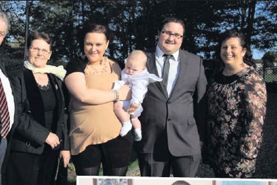 Corr family celebrate baby Callum's christening | Irish Independent