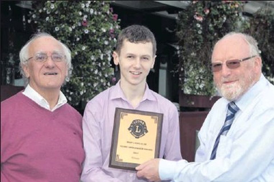 Adam Harris is 'Young Ambassador of the Year' | Irish Independent