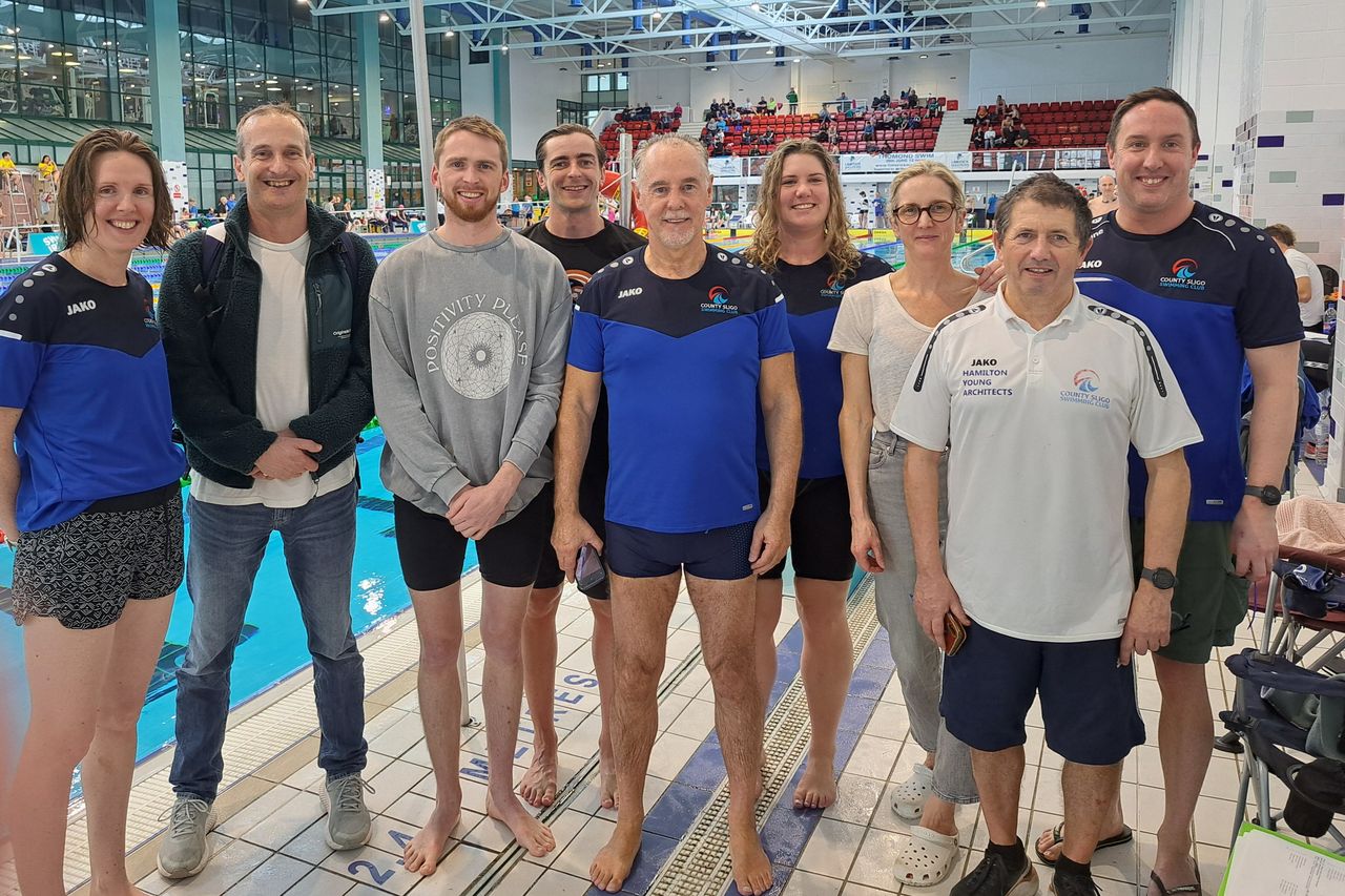 Co Sligo swimmers excel at the Irish Masters Long Course National ...