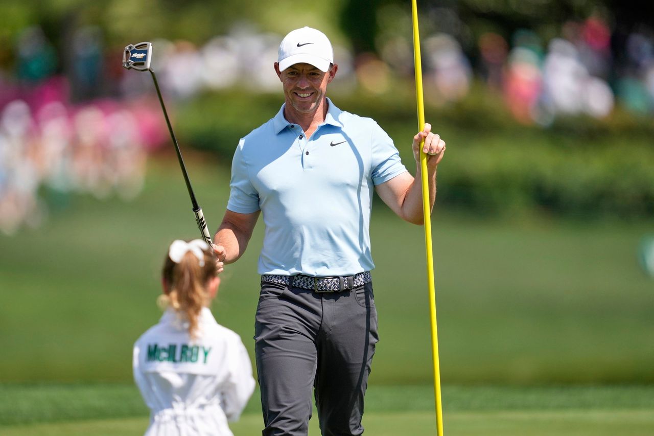 The best images from today’s Masters Par 3 tournament as Shane Lowry ...
