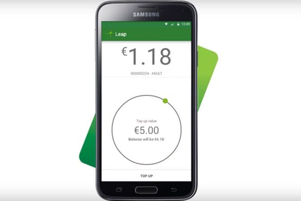 Leap Card top-up app now available on Android | Irish Independent