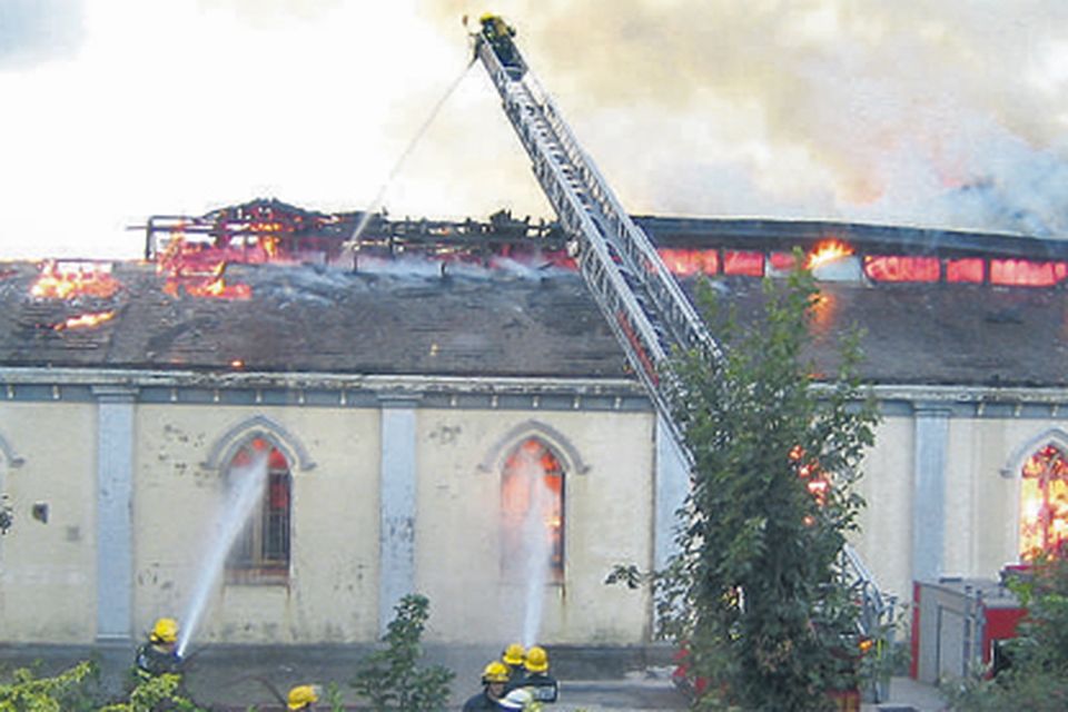 Blaze destroys historic church | Irish Independent