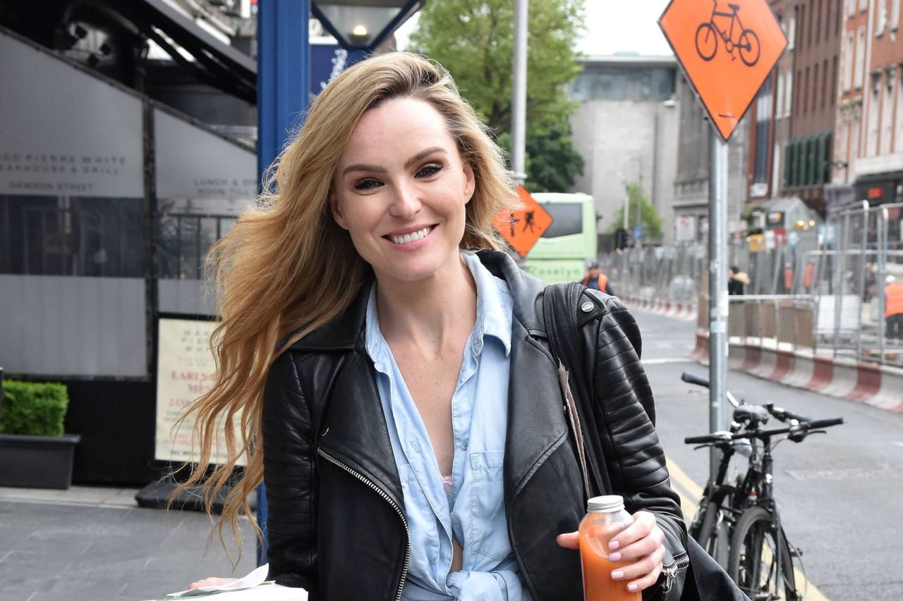 Model mum-to-be Sarah Morrissey may have just had the prettiest ever ...