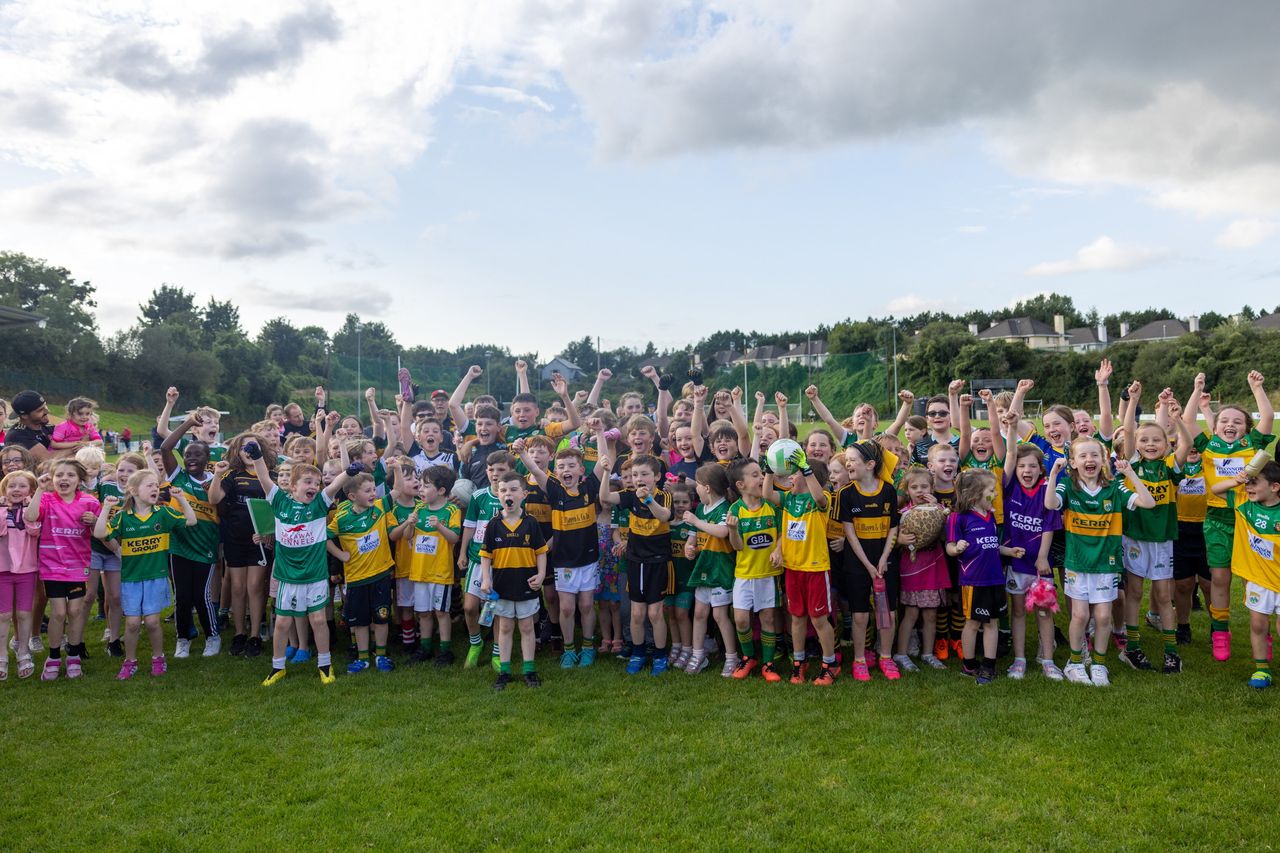 Pictures show Dr Crokes flying the green and gold as BBC cameras visit ...