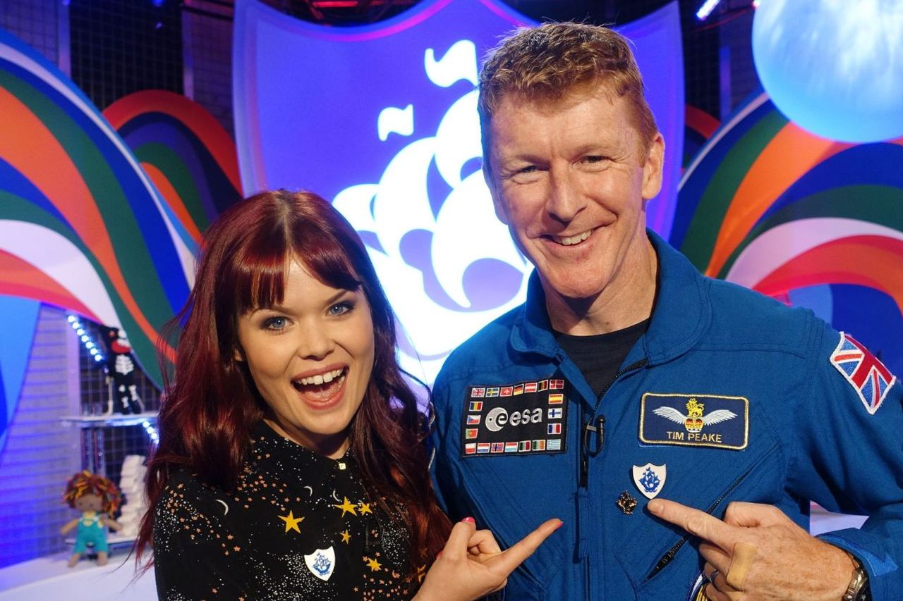 Astronaut Tim Peake awarded Blue Peter badge for 'inspirational work ...