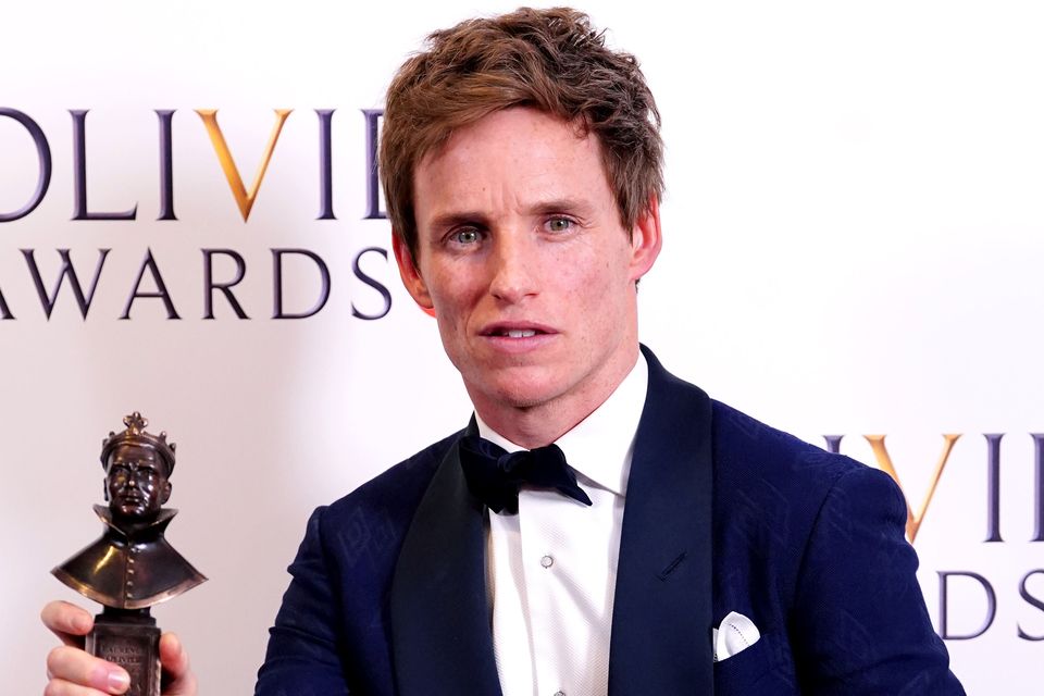 Eddie Redmayne reflects on ‘dream’ Cabaret role after scooping Olivier ...