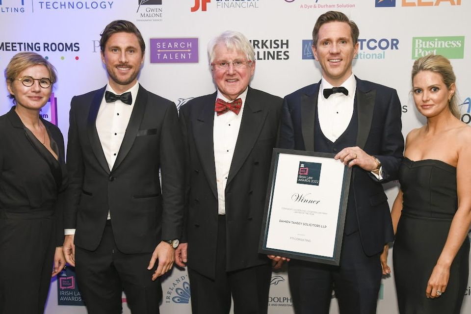 Damien Tansey Solicitors honoured at Irish Law awards | Irish Independent
