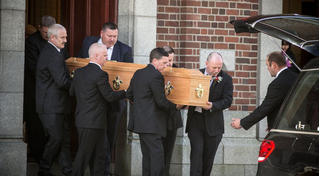 'My brother should not be left die on a chair' - funeral of Brian ...