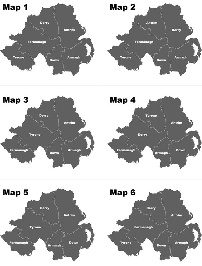 WATCH: Can you name and locate the six counties of Northern Ireland ...