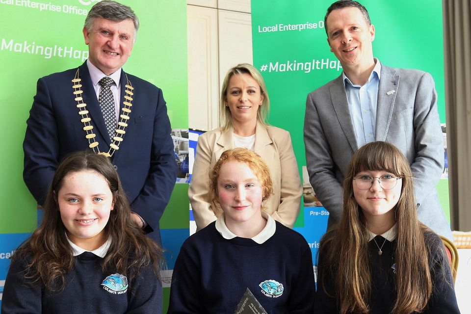 Pictures show Sligo’s up and coming entrepreneurs receiving Student ...