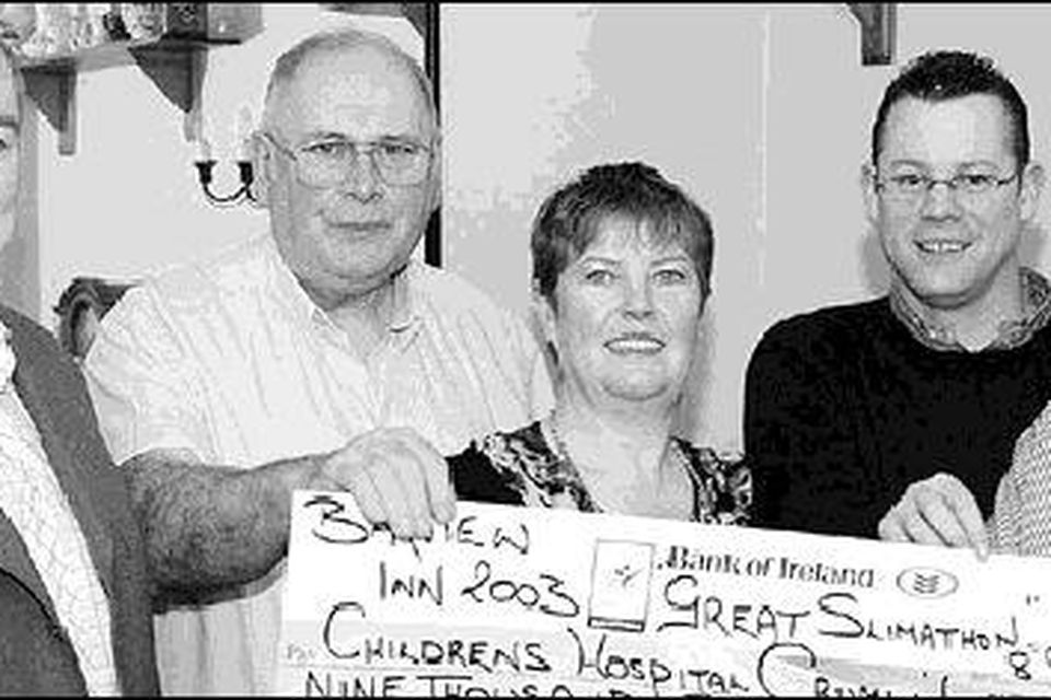 Shedding the pounds raised ?9,000 for Crumlin Childrens Hospital ...