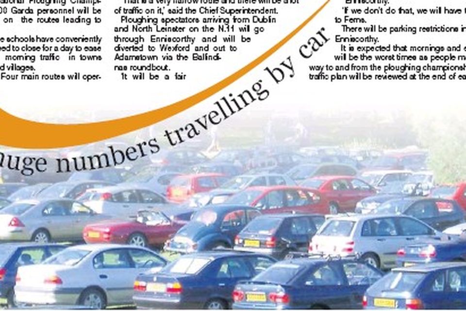 Traffic management a big challenge | Irish Independent