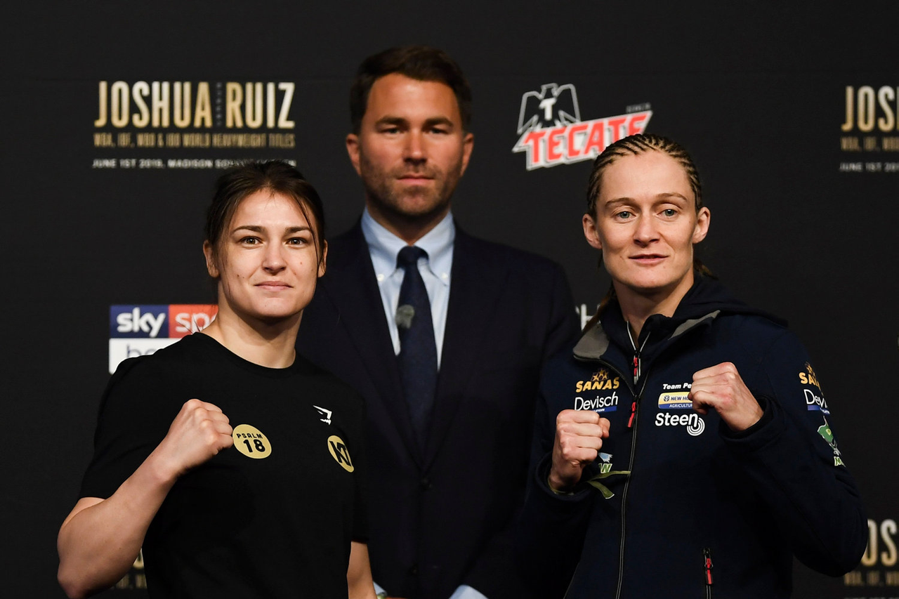'This is the pinnacle of boxing' - Mutual respect shown as Katie Taylor ...