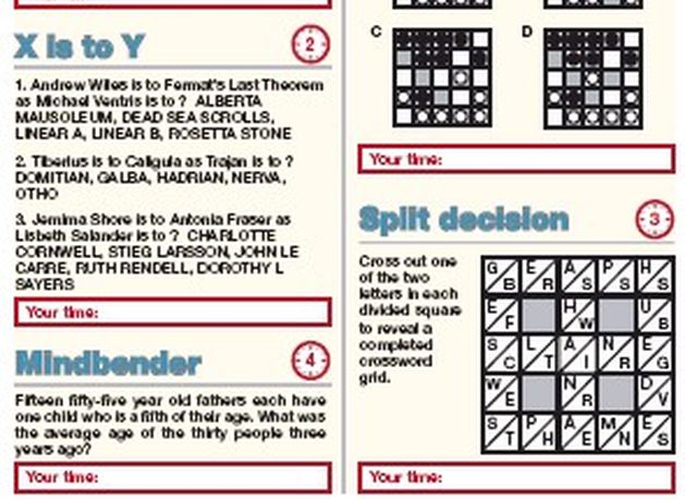 Brain Training | Irish Independent