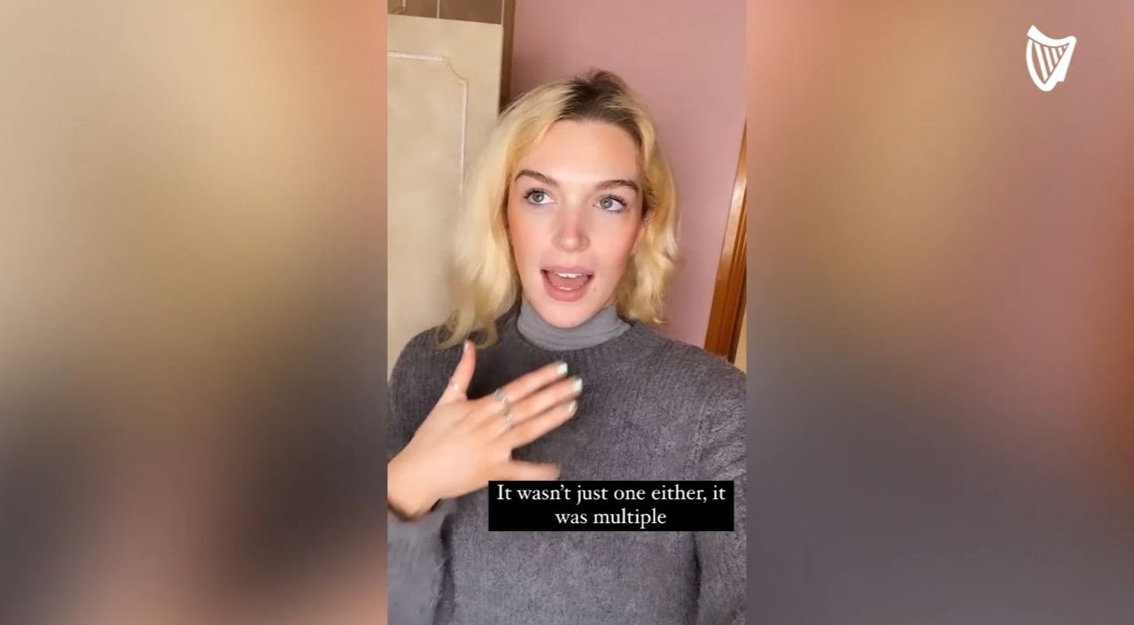 Model Grainne Gallanagh explains how she accidentally washed her hair ...