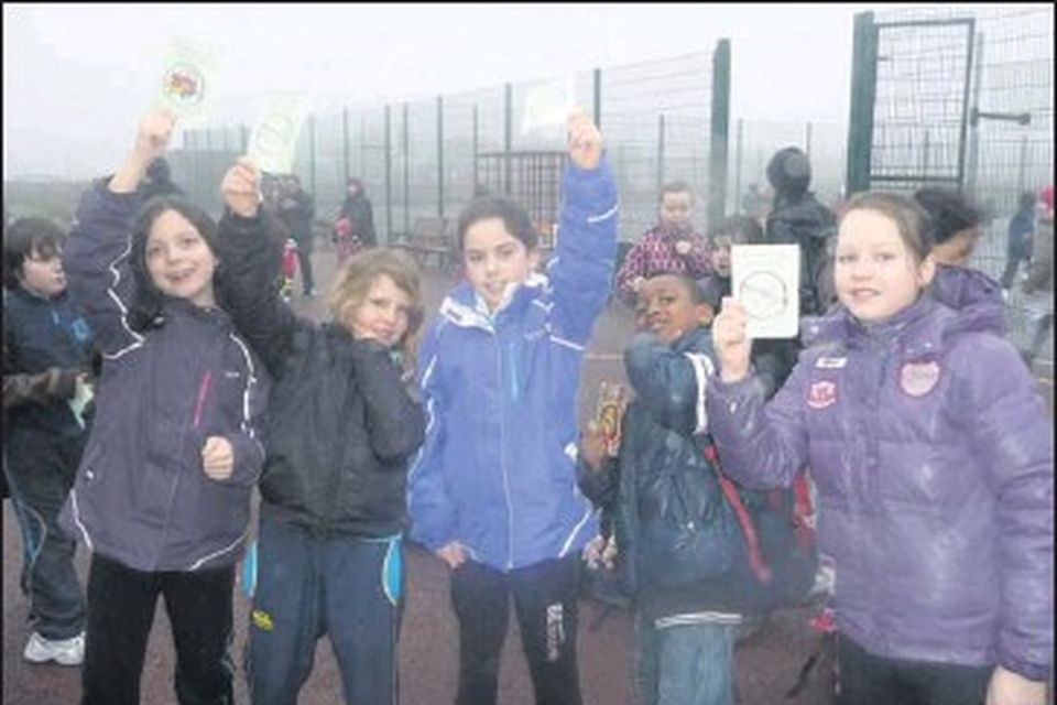 Educate Together pupils go green to get to school | Independent.ie