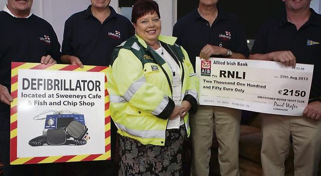 Harbour gets a new defibrillator | Irish Independent