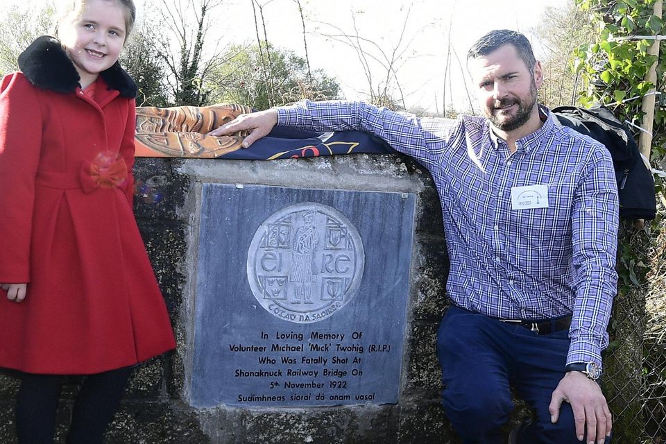 Pictures show centenary event of death of Volunteer Michael Twohig in ...