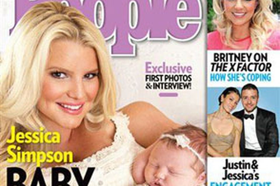 Jessica Simpson shows off new baby daughter, Maxwell | Irish Independent