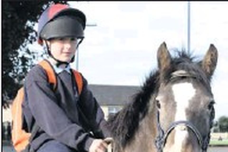This beats waiting for a school bus! | Irish Independent