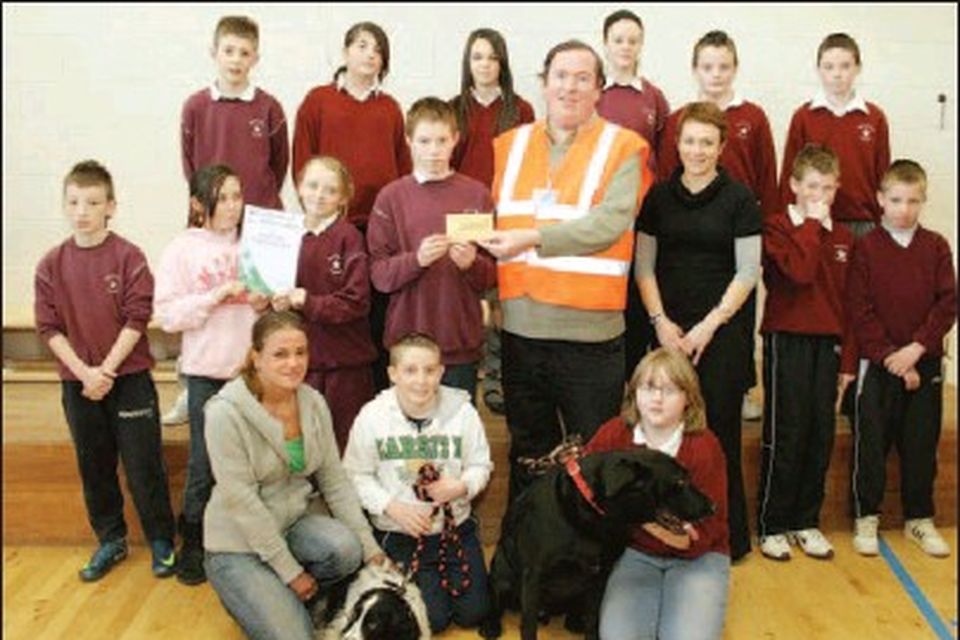 Riverchapel N.S. pupils make donation to animal welfare | Irish Independent