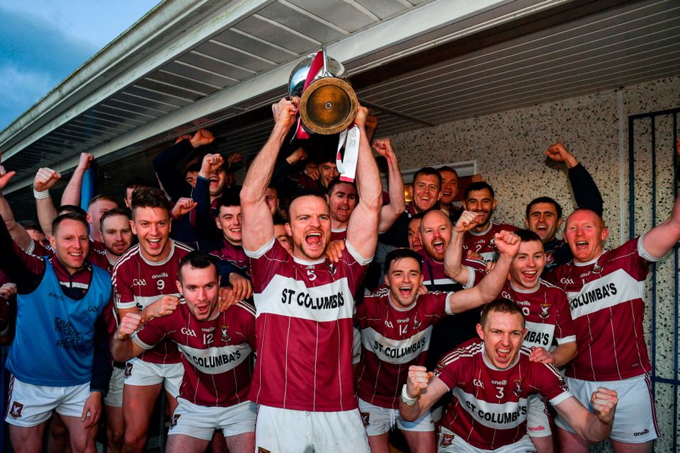 Former Cavan star Cian Mackey stars as Mullinalaghta climb the mountain ...