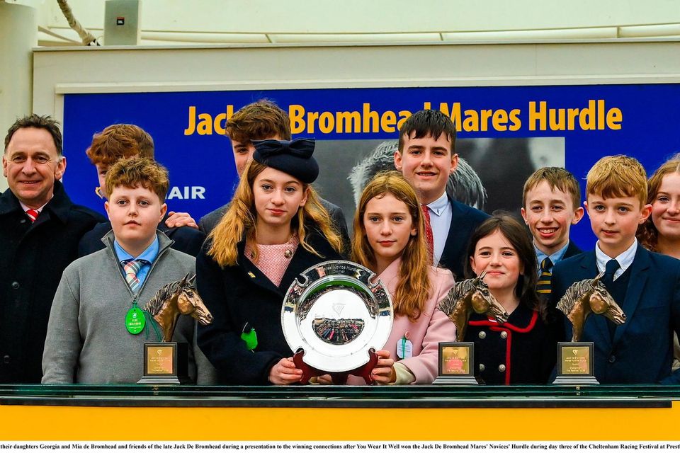 De Bromheads hail late son’s pals as they offer support at Cheltenham ...